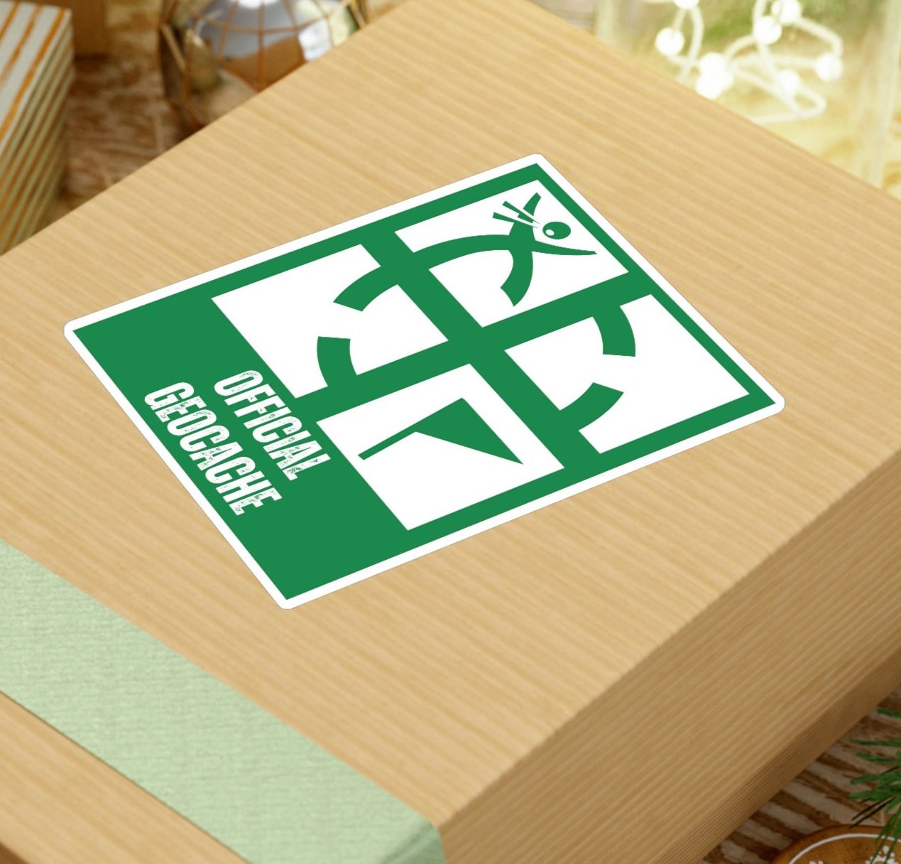 Official Geocache Vinyl Decal/sticker, 3x4, 4x6, 6x8, 8x10, Geocaching ...