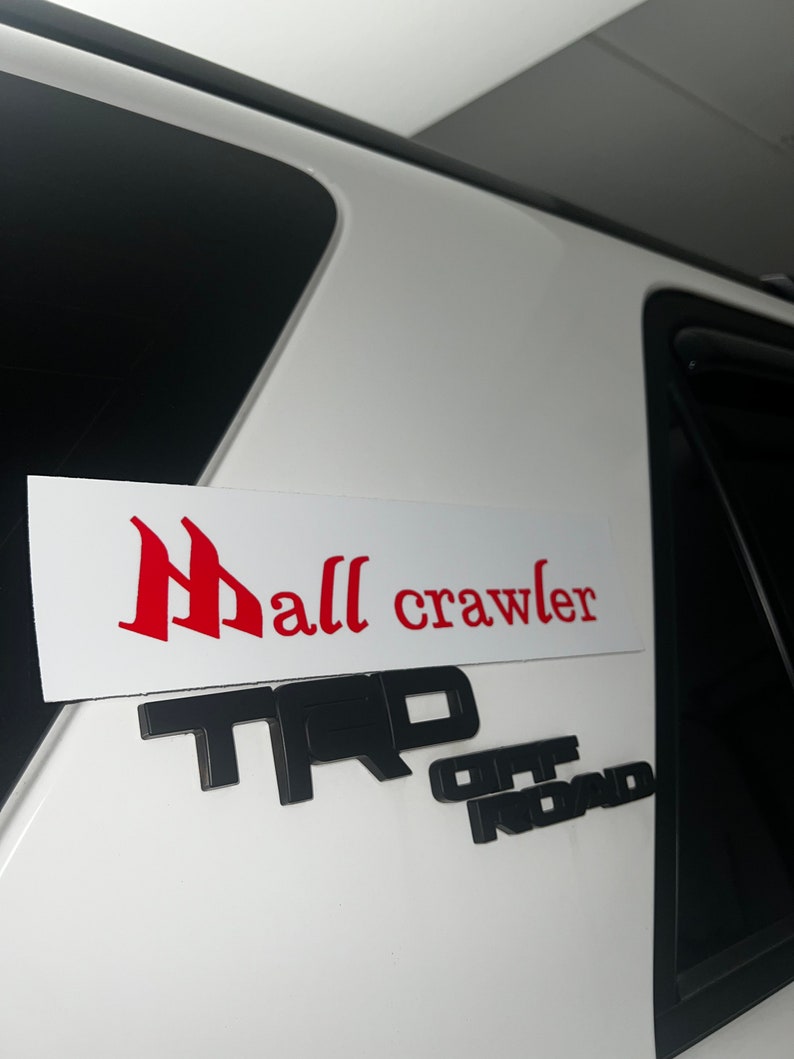 Mall Crawler Bumper Sticker - Etsy