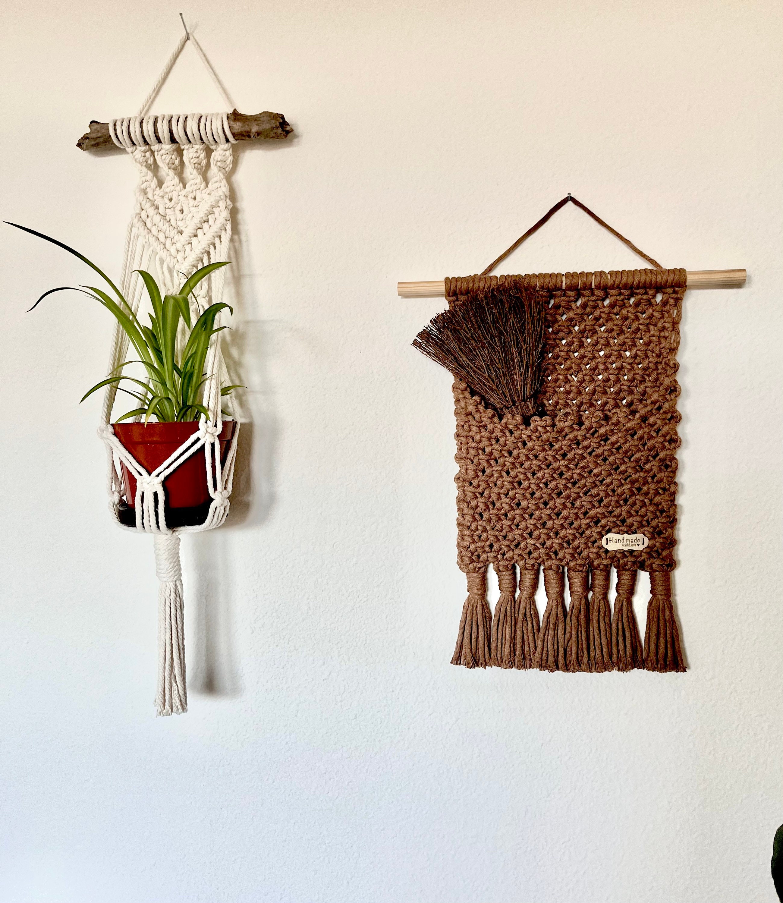 Macramé Organizer/envelope Holder/letterholders /wall Decor/ Macrame ...