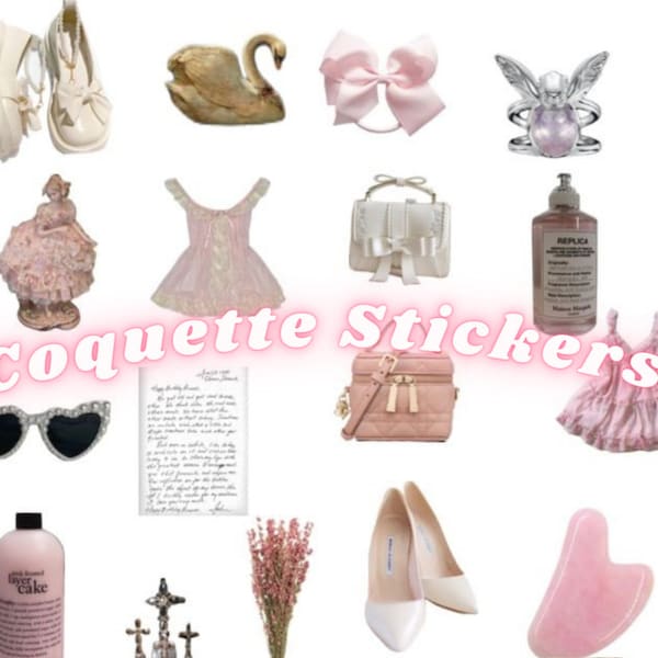 Coquette Stickers - Etsy