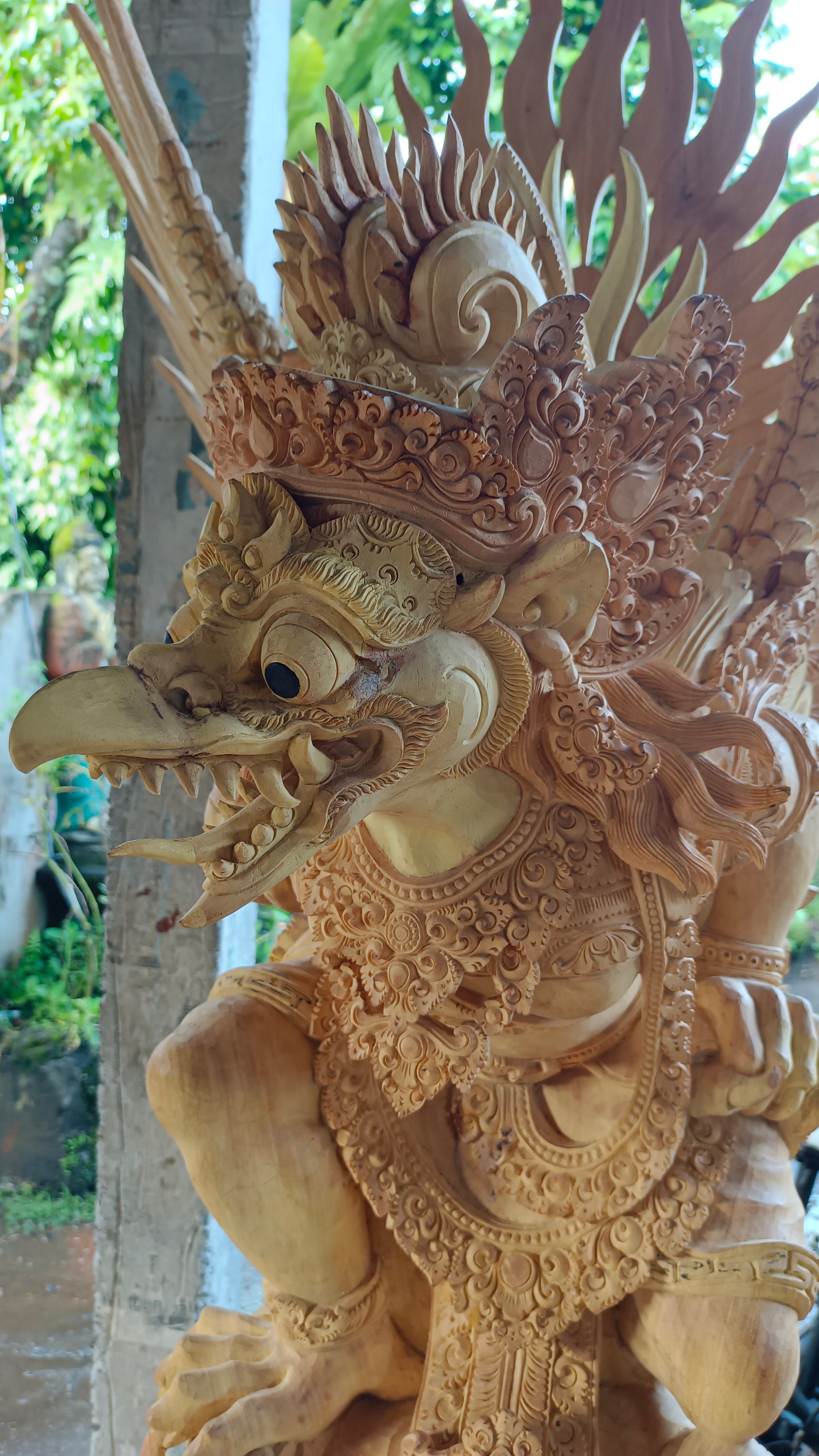 Garuda Balinese Garuda Sculpture. Garuda Statue - Etsy