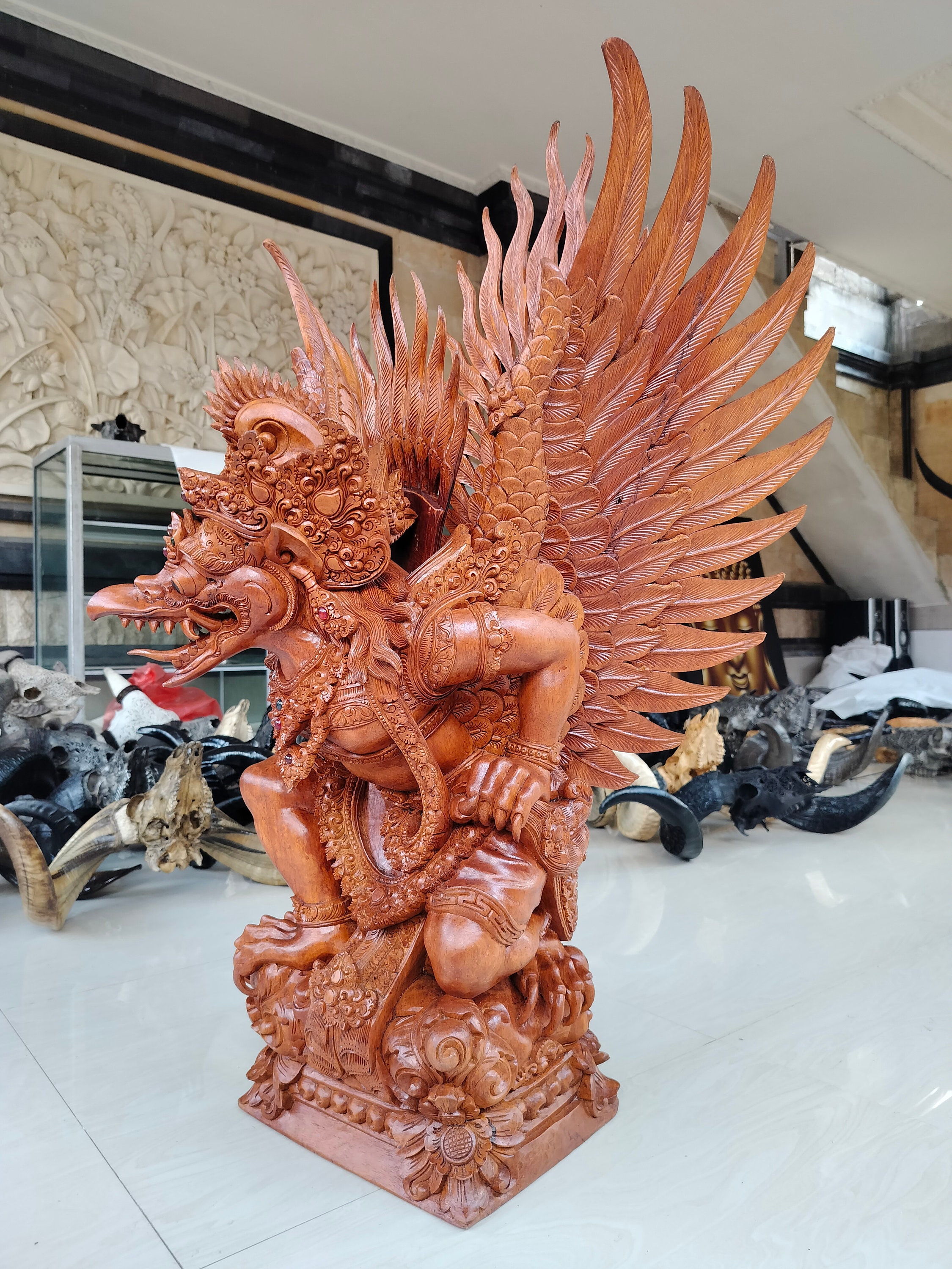 Garuda Balinese, Garuda Sculture. Garuda Statue - Etsy