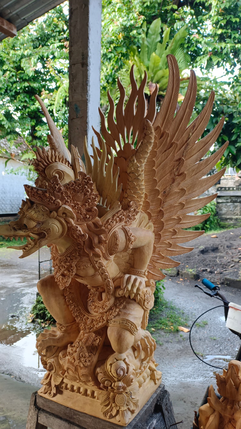 Garuda Balinese Garuda Sculpture. Garuda Statue - Etsy