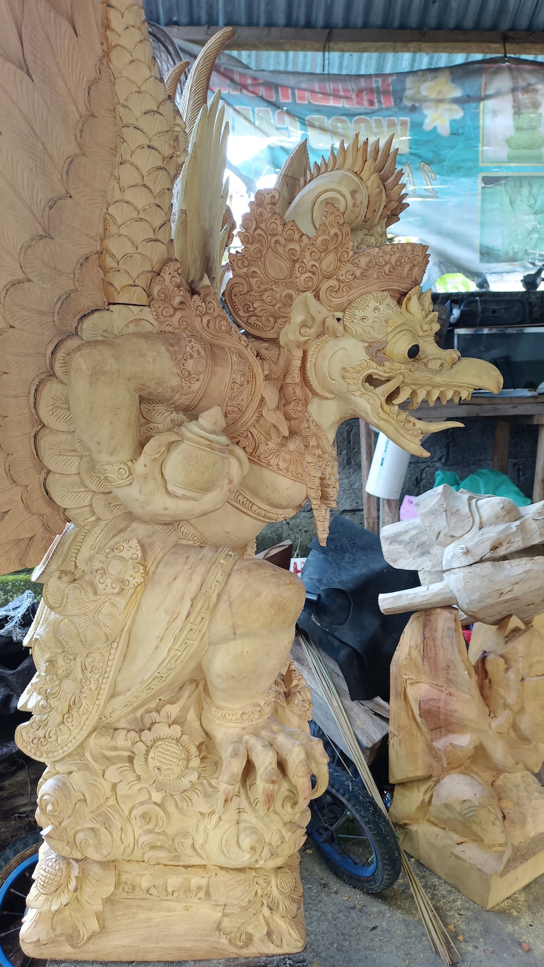 Garuda Balinese Garuda Sculpture. Garuda Statue - Etsy