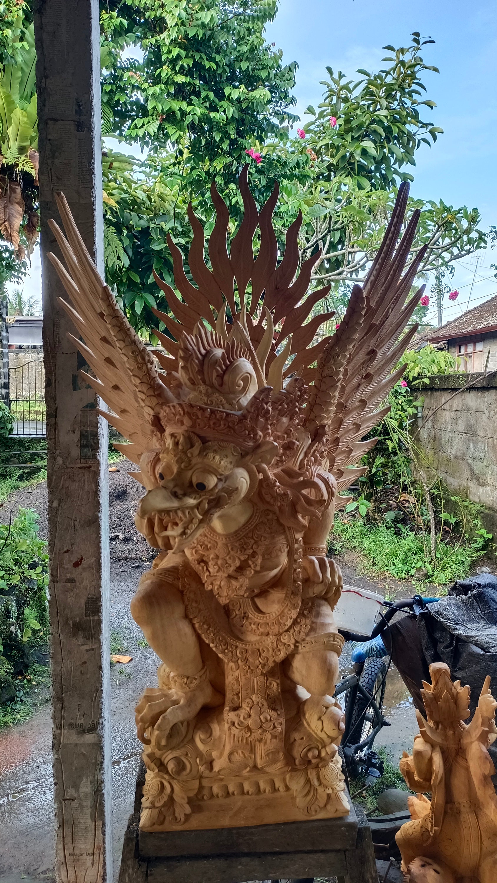 Garuda Balinese Garuda Sculpture. Garuda Statue - Etsy