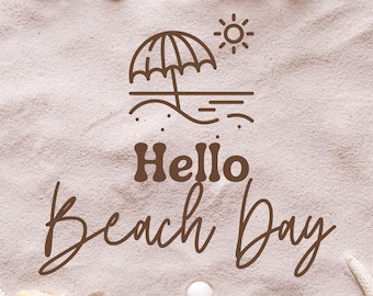 Wall Art, Beach Day, A3, Printable - Etsy