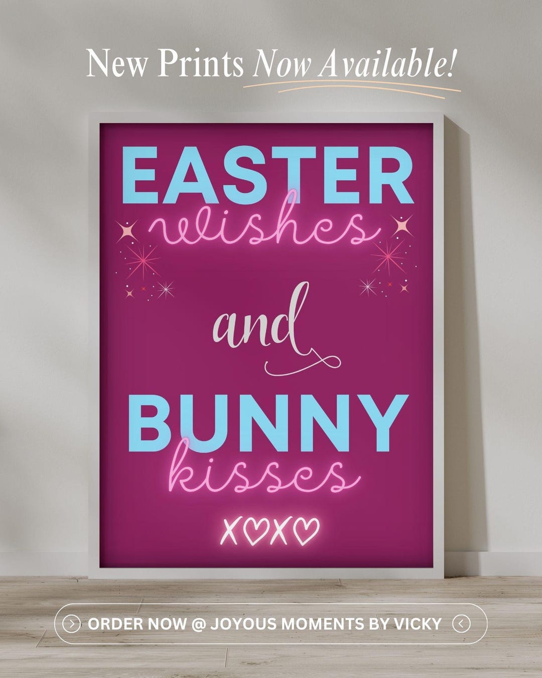 Easter Printable Wall Art | Easter Decor | Easter Art | Spring Wall Art ...