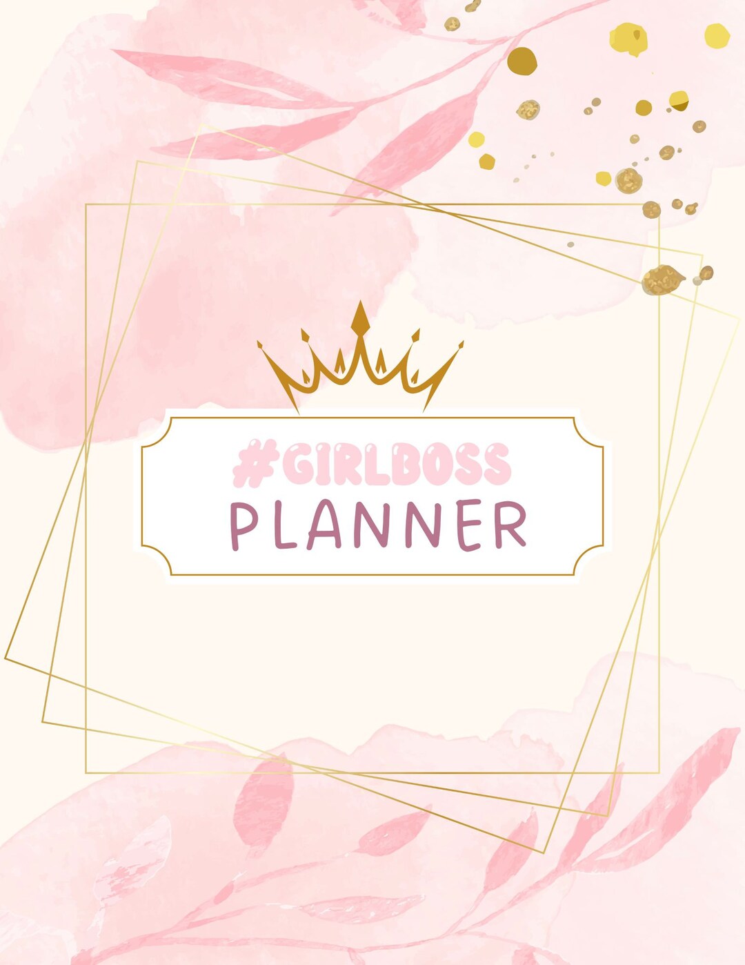 Girl Boss Planner, 10 Pages, Printable - Etsy