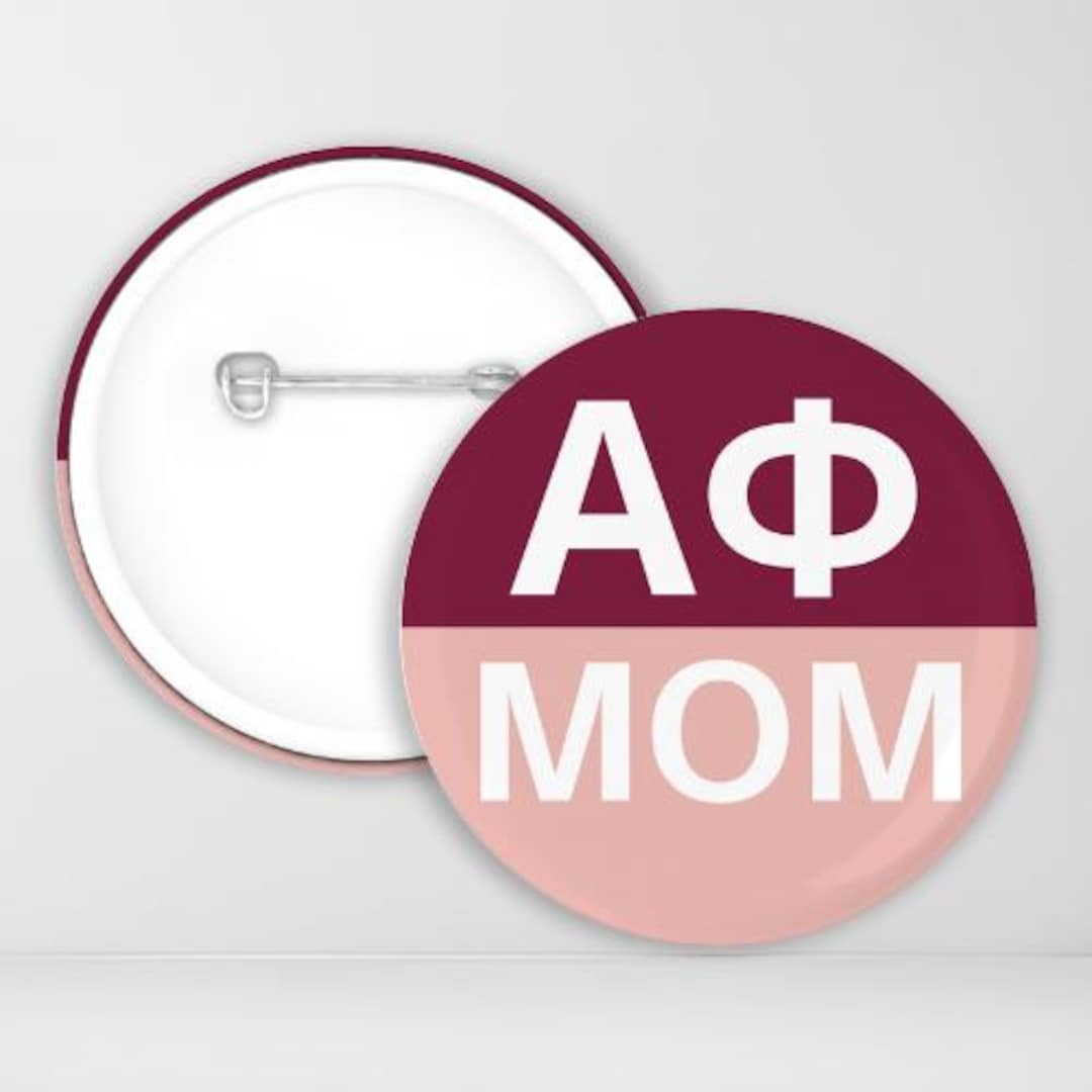 Alpha Phi Mom Pin-back Button | Aphi | Sorority Family Collection ...