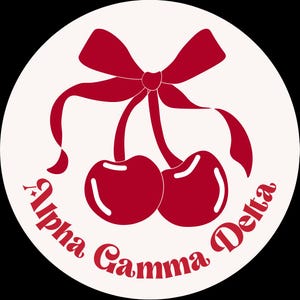 Alpha Gamma Delta Cherries | Sorority Collection | AGD | Alpha Gam ...