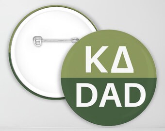 Coquette Kappa Delta Pin-back Button | KD | Sorority Button | Game Day ...