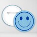 Kappa Kappa Gamma Blue Smile Pin-back Button | KKG | Sorority Button ...
