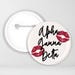 Alpha Chi Omega Kisses Pin-back Button AXO Sorority Button Game Day Pin ...