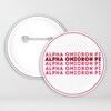 Im A AOII Type of Guy Pin-back Button | Alpha Omicron Pi Boyfriend ...