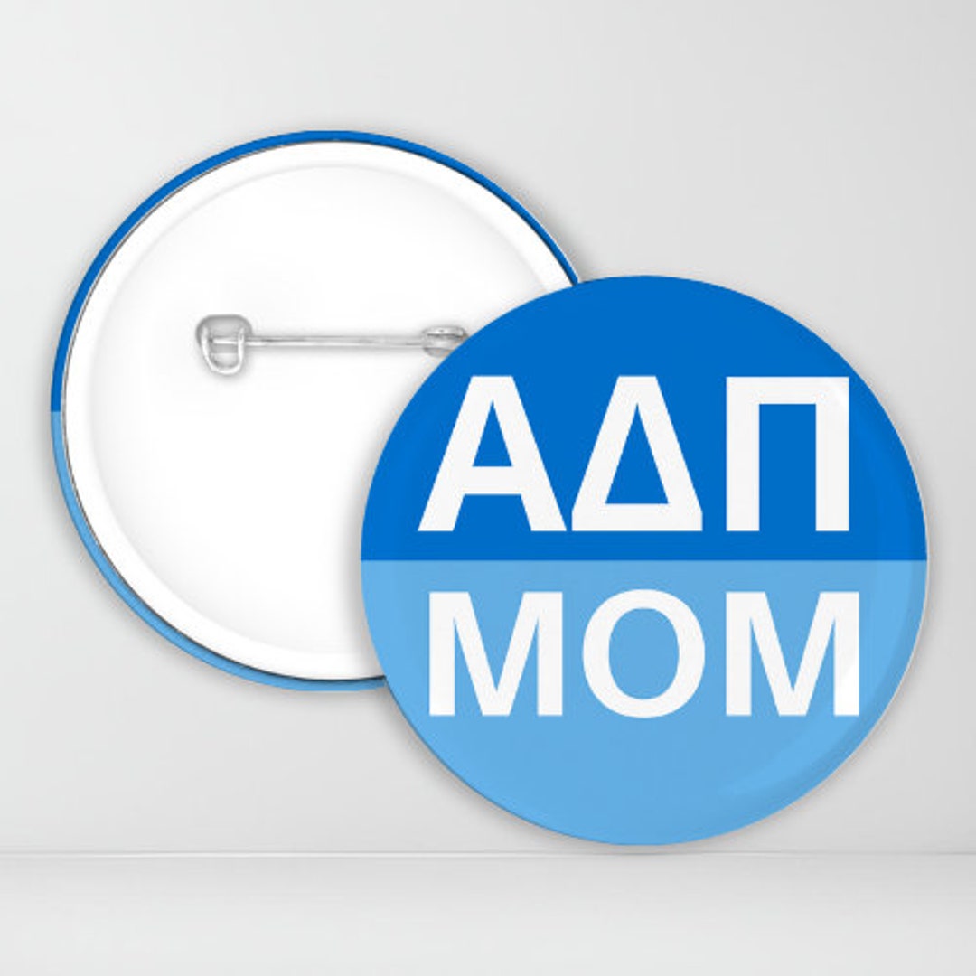 Alpha Delta Pi Mom Pin-back Button | Adpi | Family Collection ...