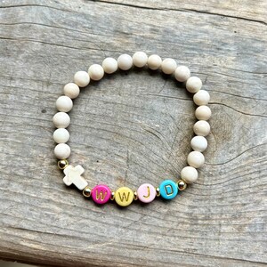 What Would Jesus Do Bracelets WWJD Cross Bracelet Christian Religious ...