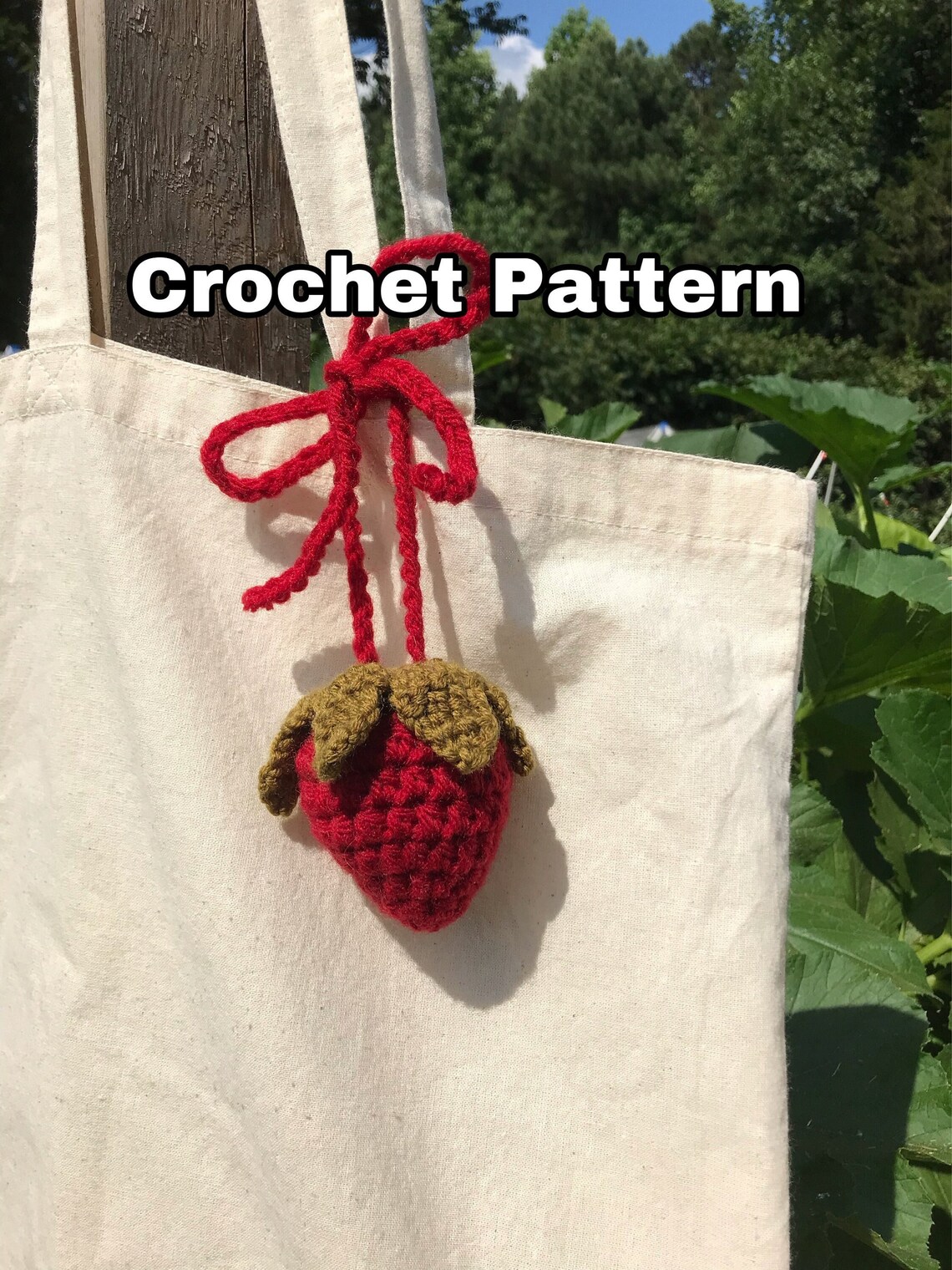 Strawberry Mini Pouch Crochet Pattern - Etsy Strawberry Mini Pouch Crochet Pattern - Etsy
