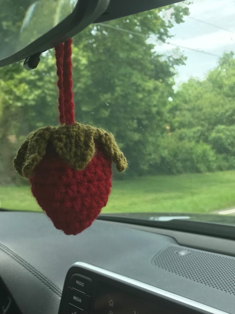 Strawberry Mini Pouch Crochet Pattern - Etsy