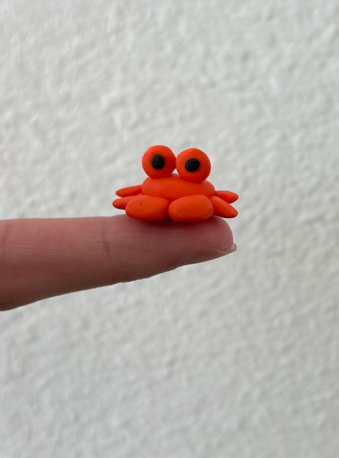 Orange Crab Clay Miniature Miniature Sculpey Clay - Etsy