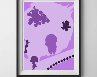 ANGER Minimalist Print Portrait Poster Printable Wall Art Illustration ...