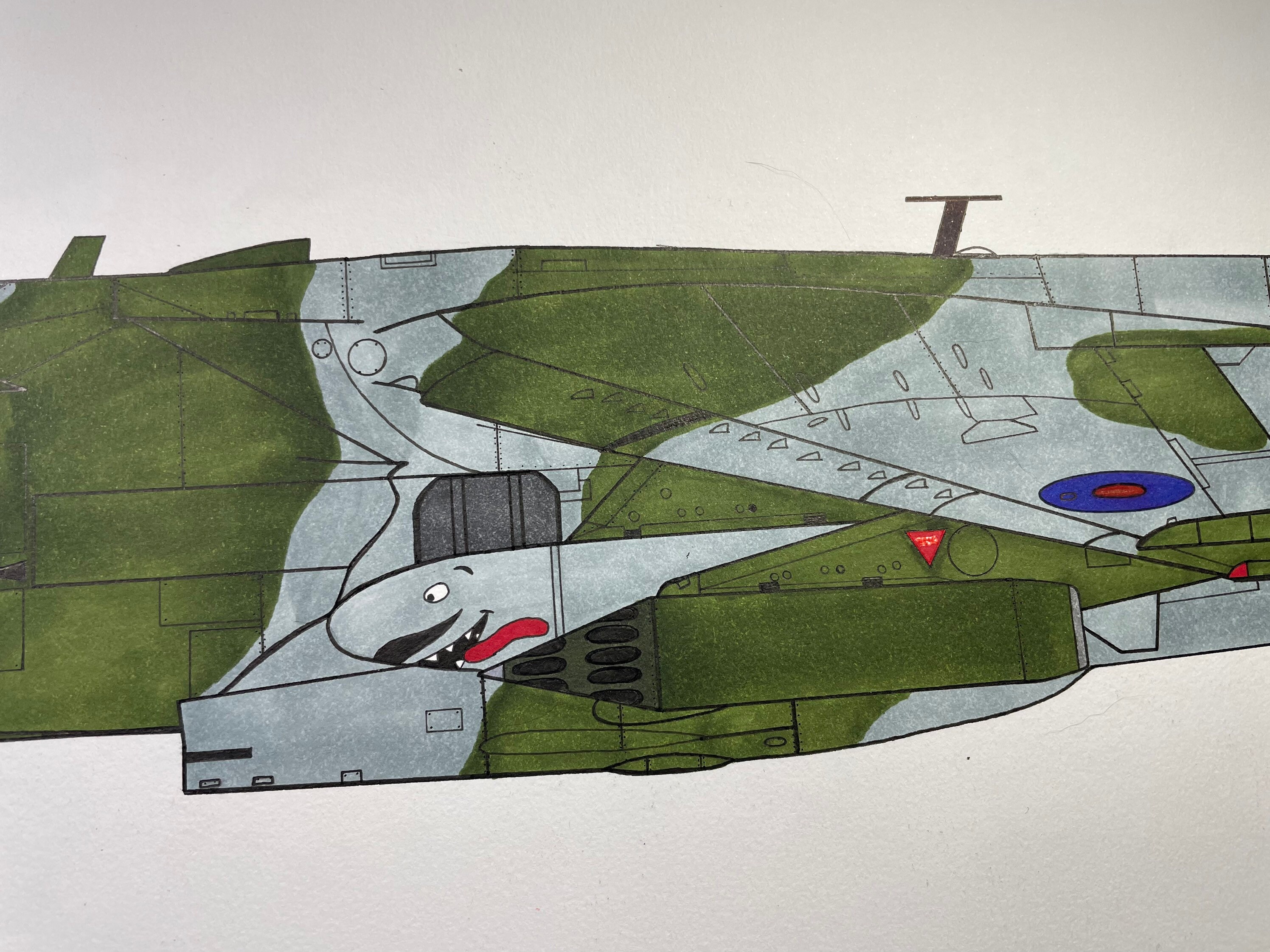 Hawker Siddely Harrier GR.3 RAF Belize Flight 1417. - Etsy