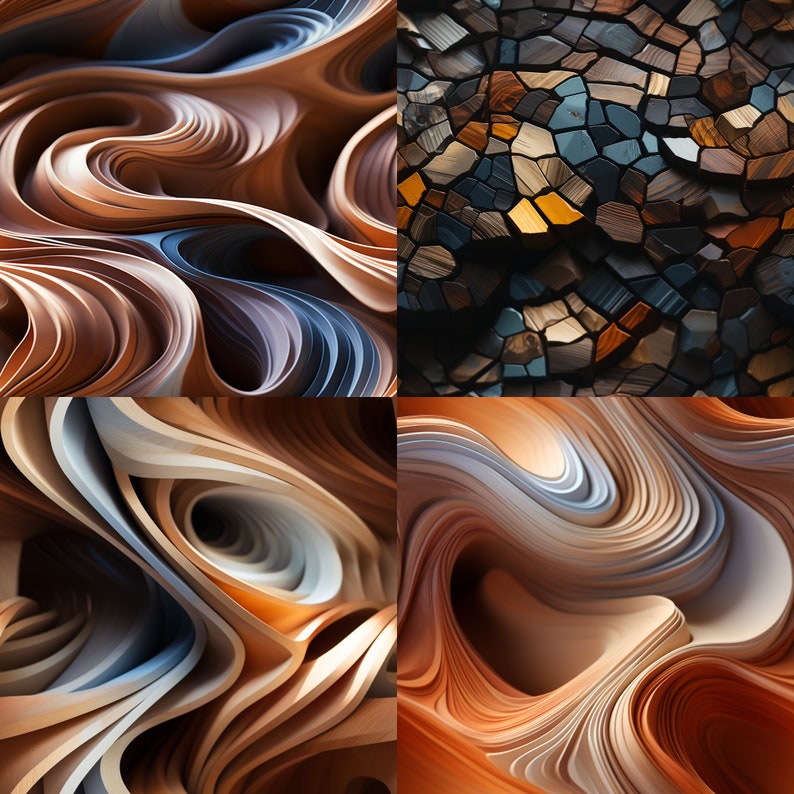 Seamless Abstract Backgrounds - 16 Designs - 12x12in – Personal or ...