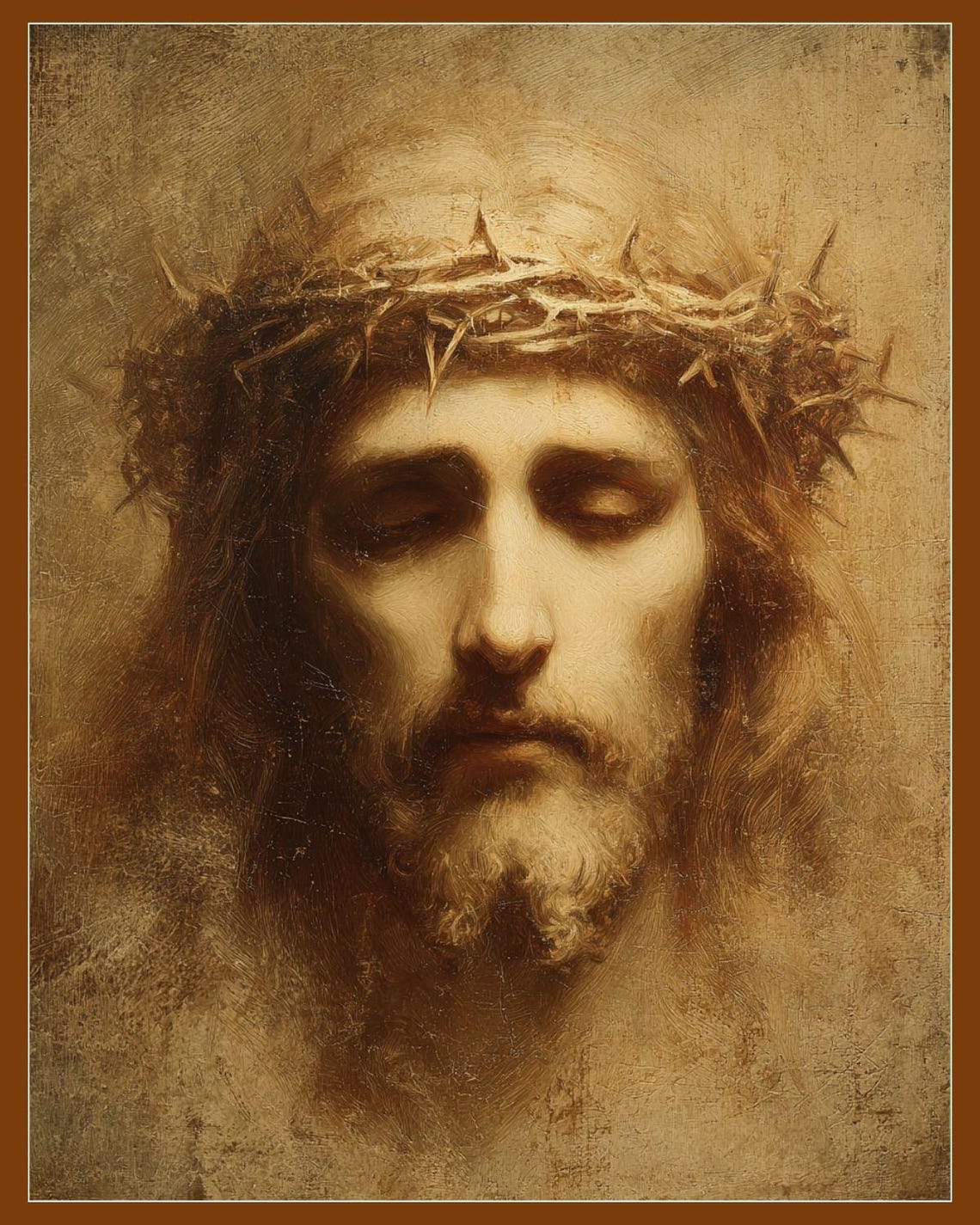 Christian Religious Wall Art | Face of Jesus | Jesus Christ Decor ...