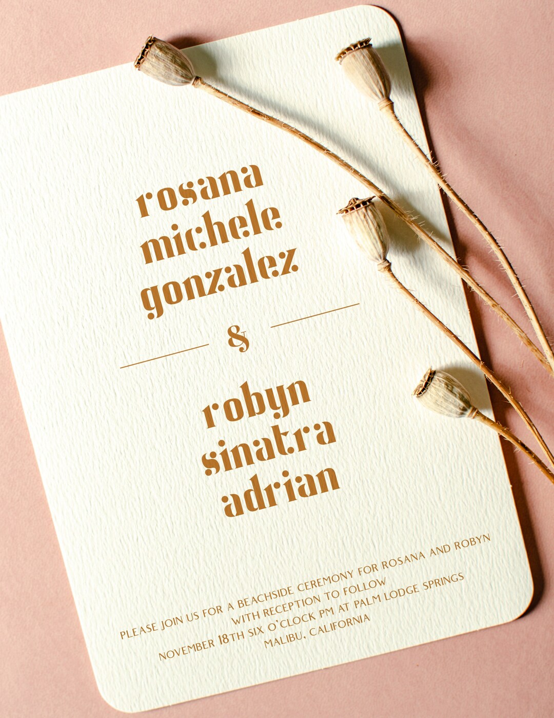 Maya | Wedding Invitation, Digital Template, Modern Editable, Corjl - Etsy