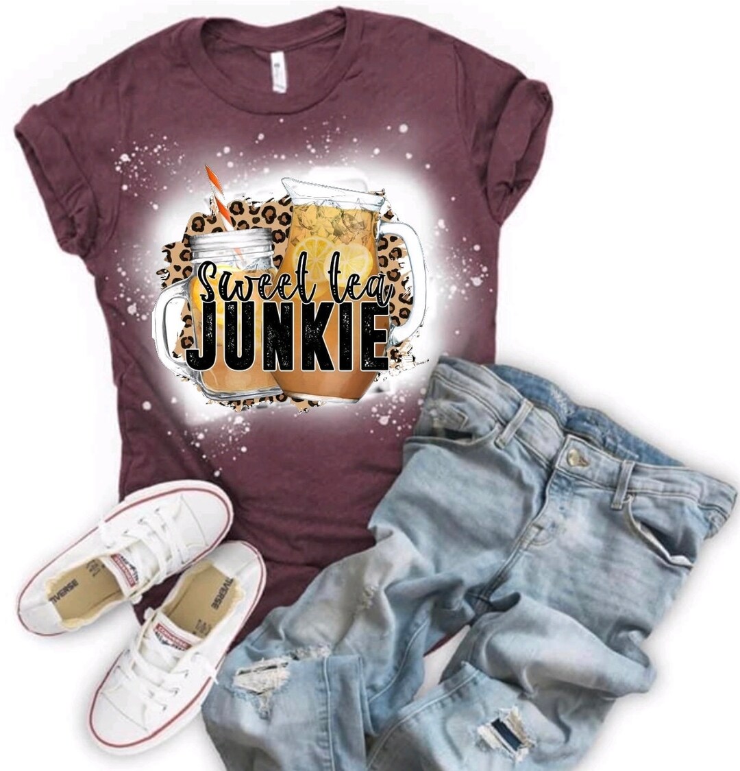 Tea Junkie Shirt, Loaded Tea Junkie T-shirt, Tea Lover Shirt, Gift for ...