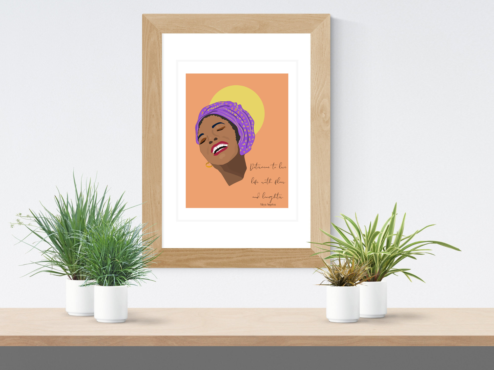 Maya Angelou Quote Wall Art Inspirational Quote Printable - Etsy