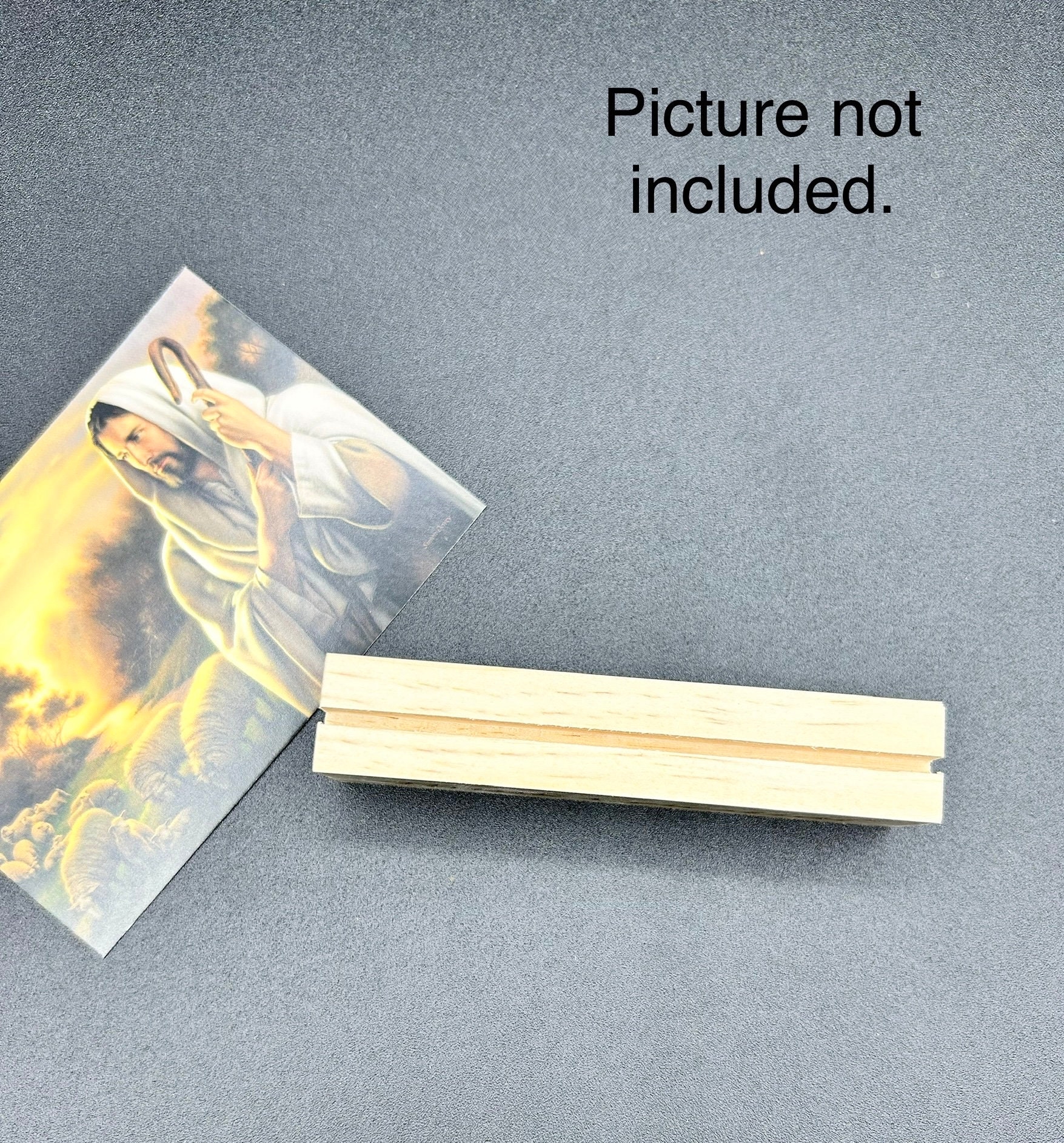 Wooden Photo Stand, Any Caption, Think Celestial, LDS Gifts - Etsy
