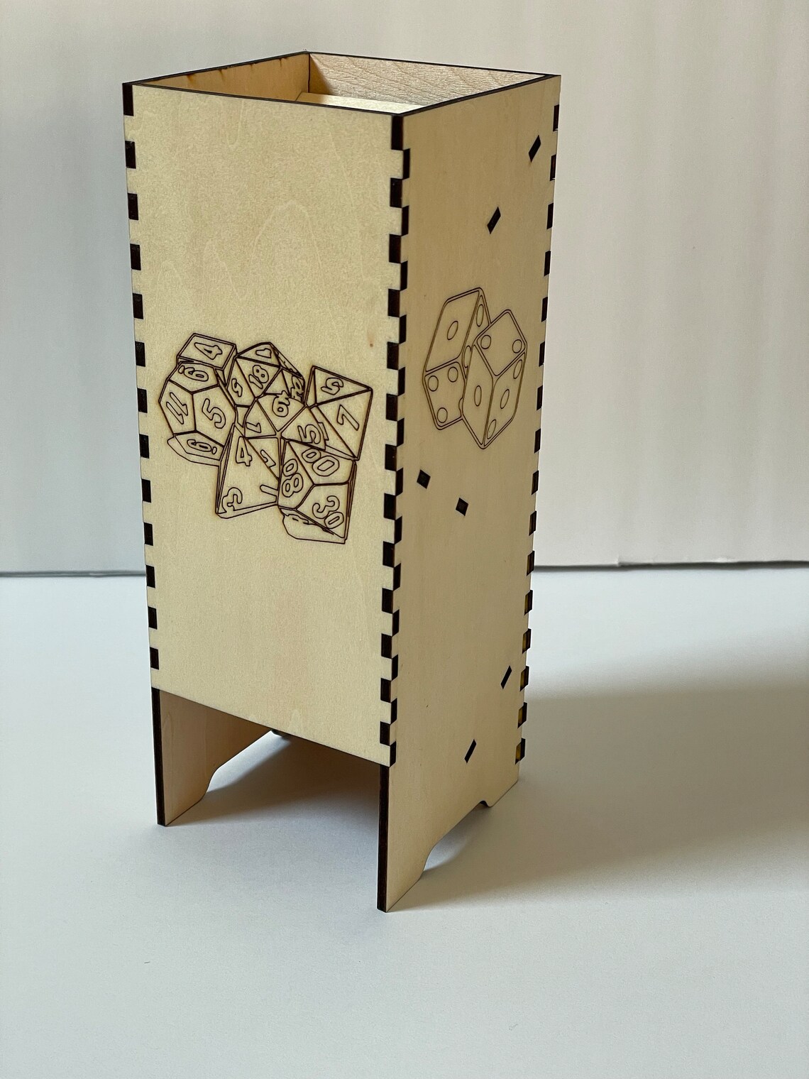 Simple Dice Tower, SVG File Only - Etsy