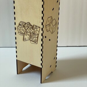 Simple Dice Tower, SVG File Only - Etsy