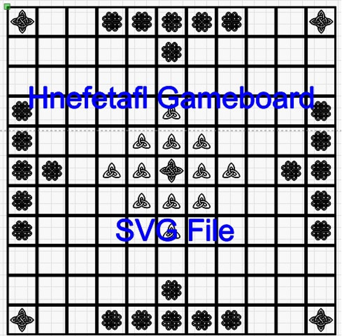 Multigame Box and Boards SVG FILE ONLY, Game Box, Chess Board, Hneftafl ...