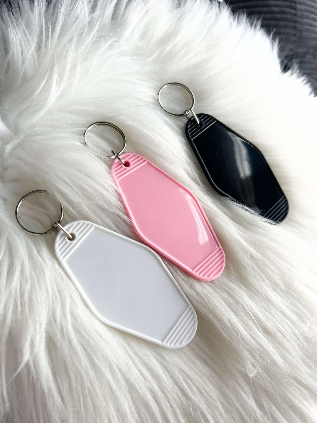 Motel Keychain BLANKS, Motel Keychain, DIY, Keychain Supplies, Keychain ...