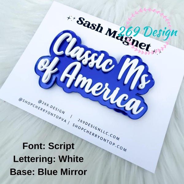 Pageant Sash Fonts - Etsy