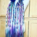 2X - Festival Rave Hair Extension - Etsy
