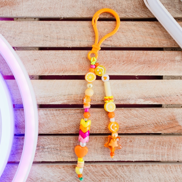 Colorful Keychain - Etsy