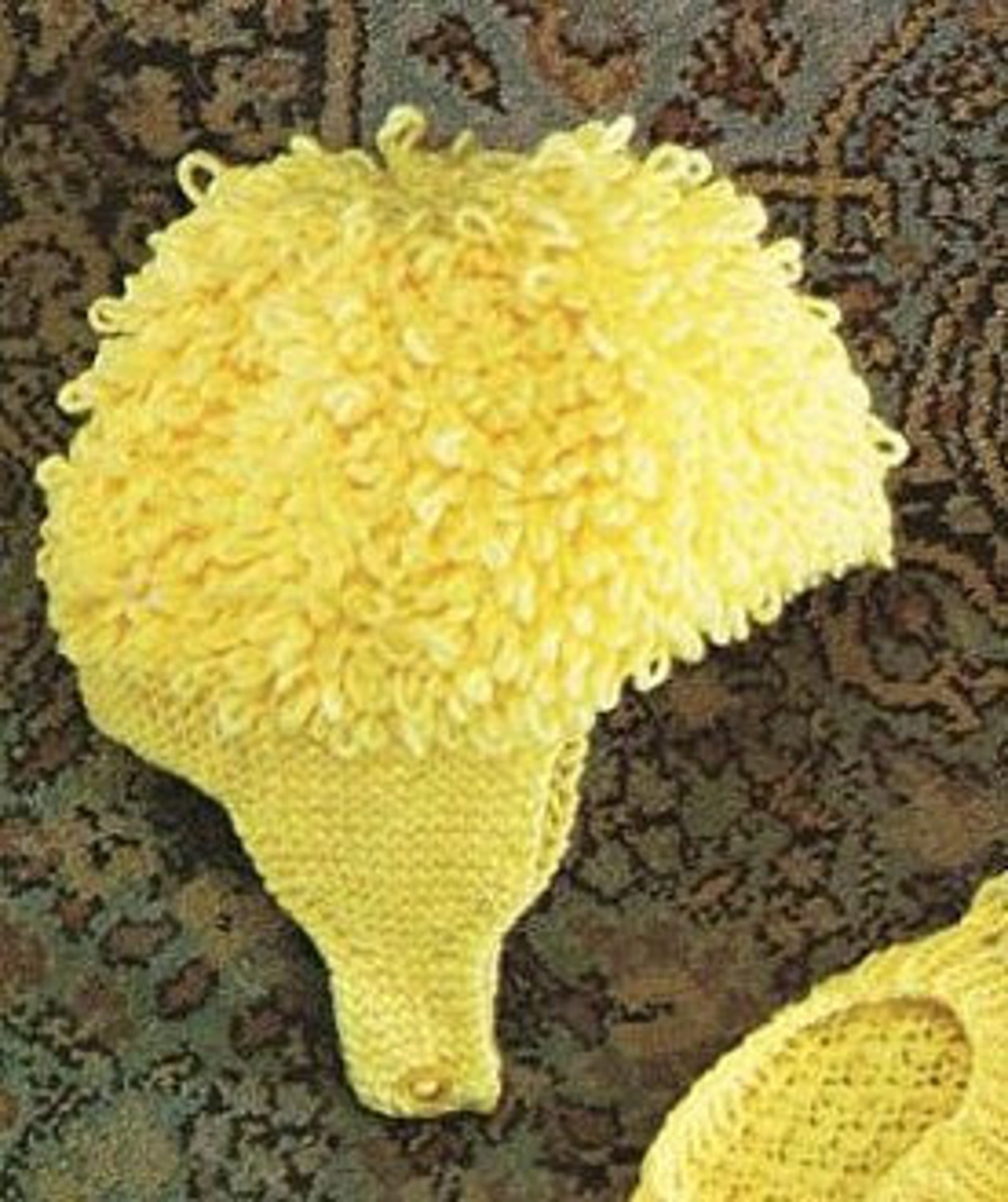 Vintage Knitting Pattern Knit Baby Toddler Loopy Loop Stitch - Etsy Canada