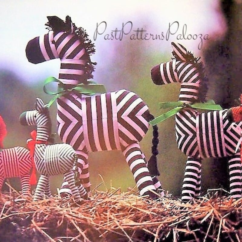 Zebra Stuffie Toy - Etsy
