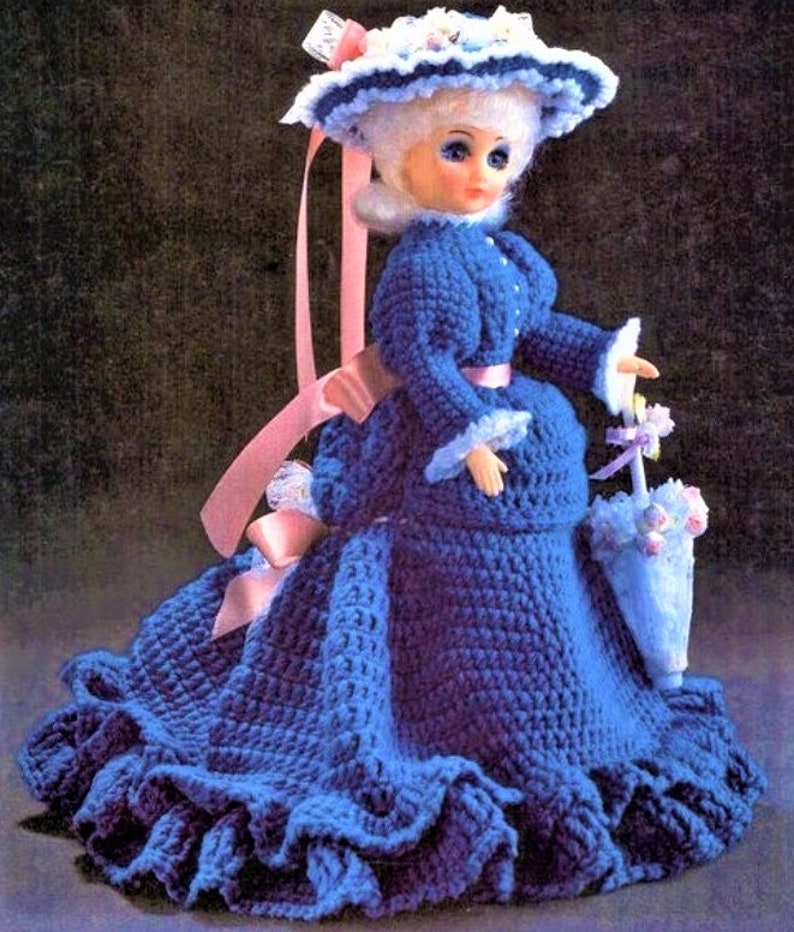 Vintage Crochet Pattern Annabelle Victorian Outfit for an 15 - Etsy