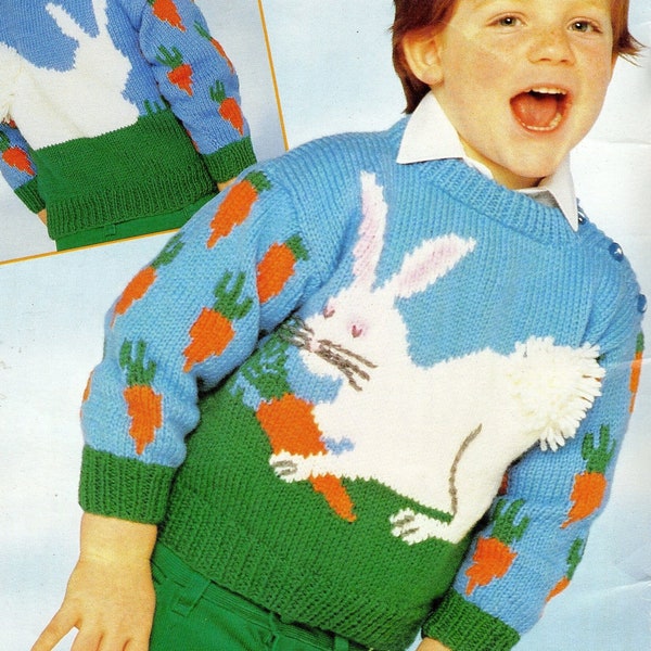 Rabbit Sweater - Etsy