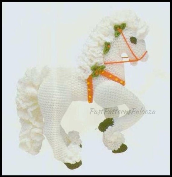 Vintage Crochet Pattern 15 Christmas Carousel Horse Soft - Etsy Canada