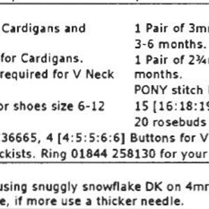 Vintage Knitting Pattern Knit Baby Girl Rosebud Diamond Cardigan ...