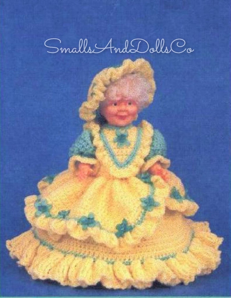 Vintage Crochet Pattern 14 Grandma Phyllis Granny Bed - Etsy