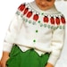 Vintage Baby Toddler Kids Knit Ladybug Sweater Knitting Pattern PDF ...