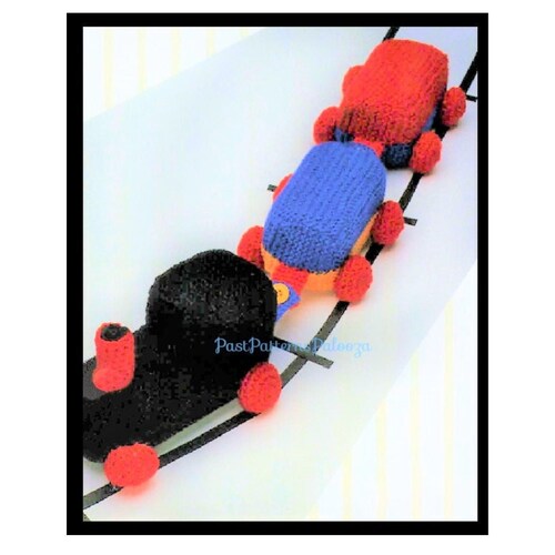 Thomas Tank Engine Toy Train Knitting Pattern - Etsy