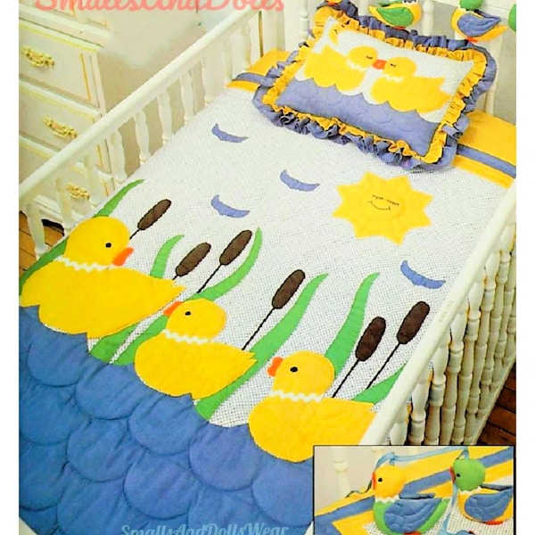 Crib Set Pattern - Etsy