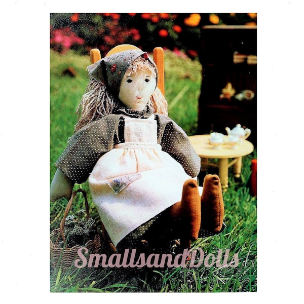 Country Rag Doll - Etsy