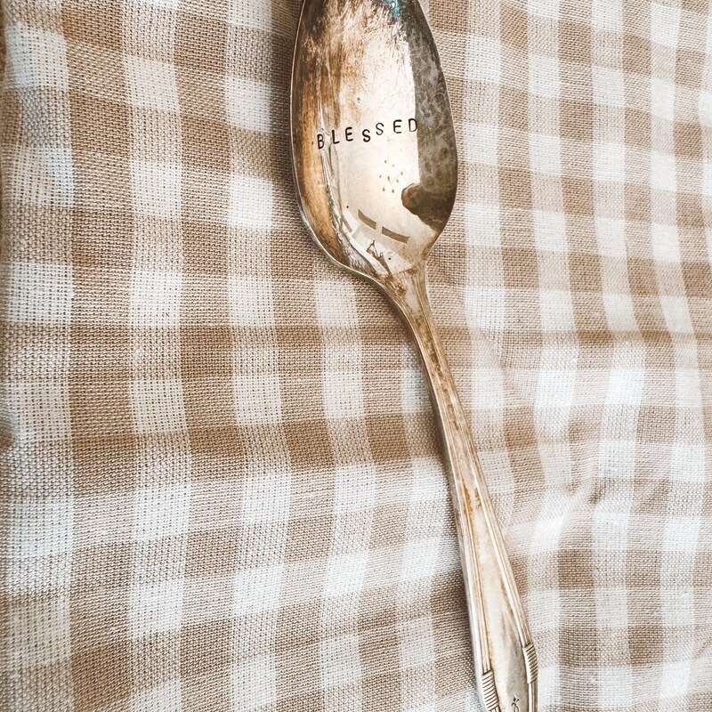 Stamped Spoons - Etsy